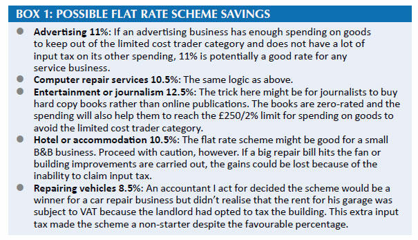 VAT schemes for small businesses | Tax Adviser